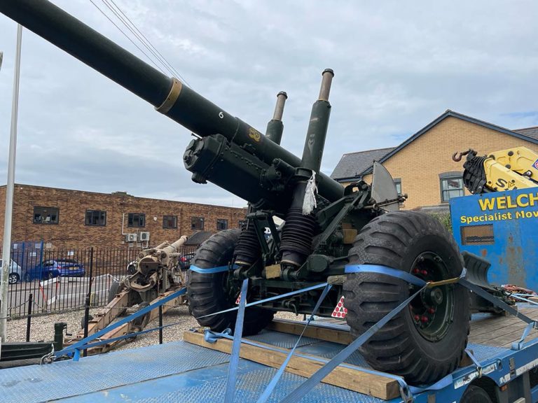 BL 5.5-inch Howitzer arrives at the CMSM – Combined Military Services ...